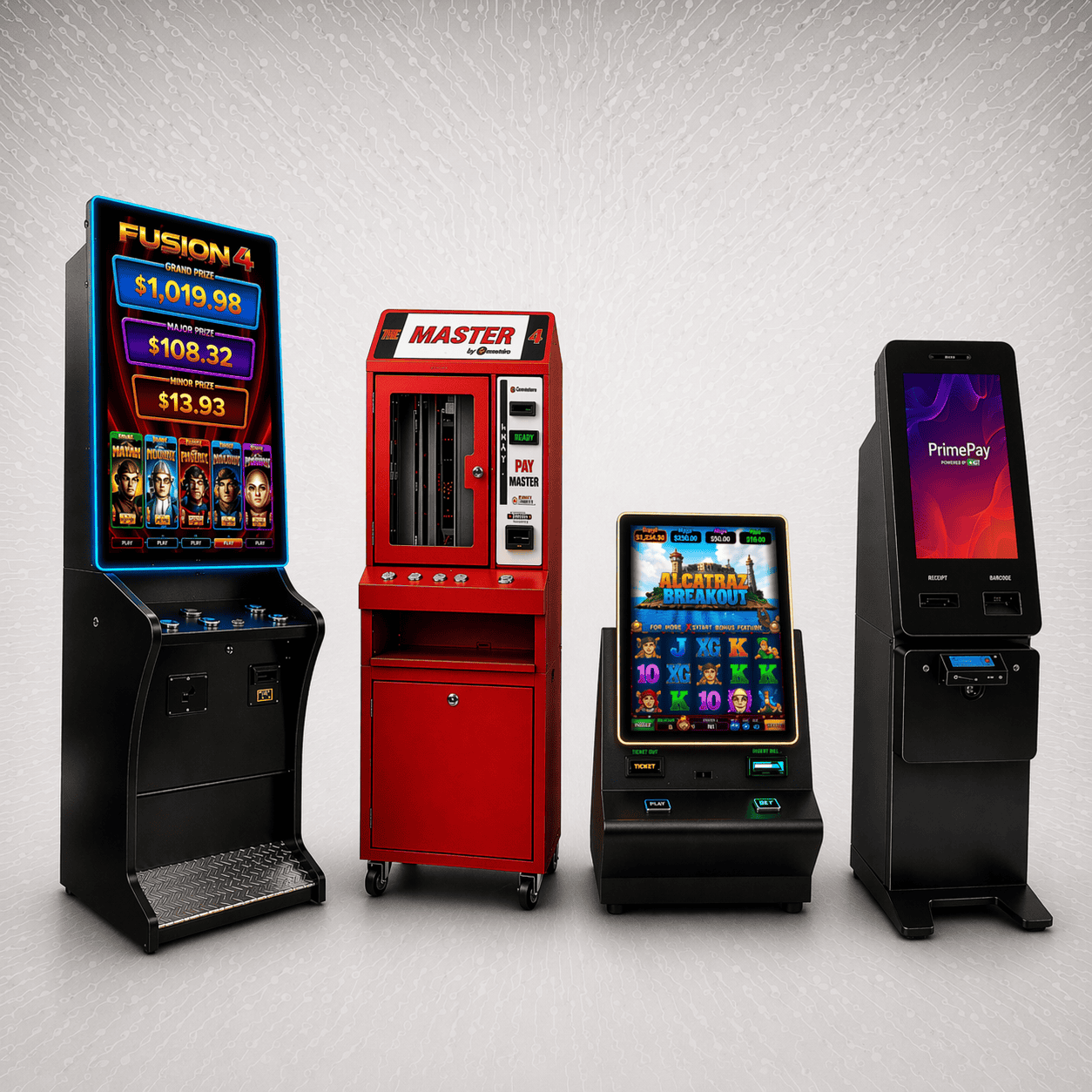 8 Line Supply - Gaming, coin operated and amusement machines